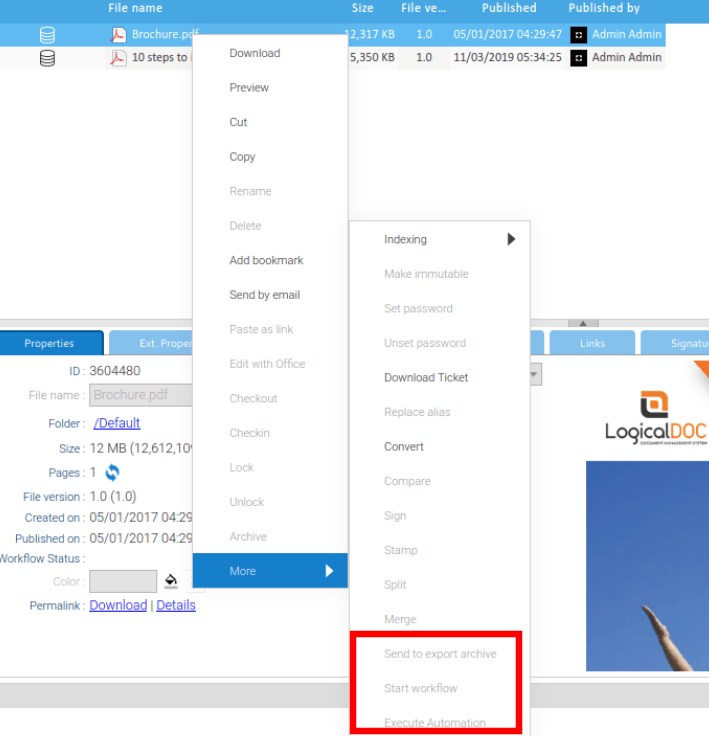 LogicalDOC Vulnerability Disclosure