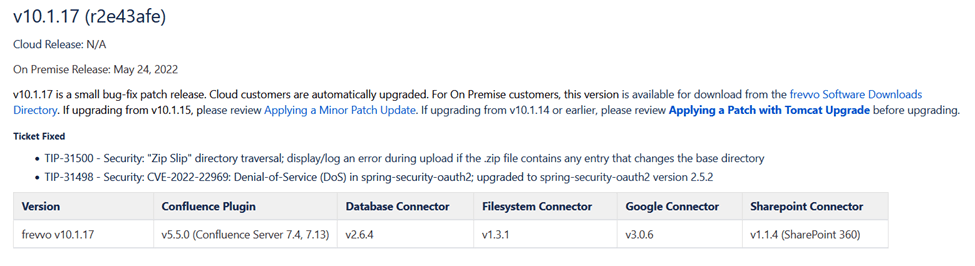Frevvo Vulnerability Disclosure