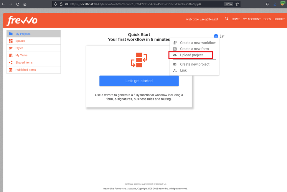 Frevvo Vulnerability Disclosure