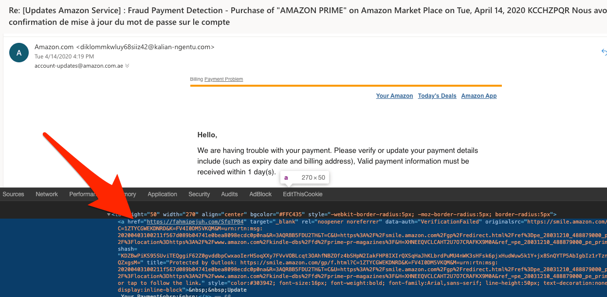 The Amazon Scam (COVID-19)